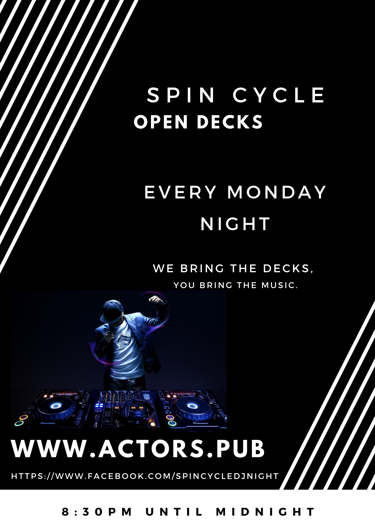 Spin Cycle - Open Decks - At The Actors Pub - Brighton Events & News ...