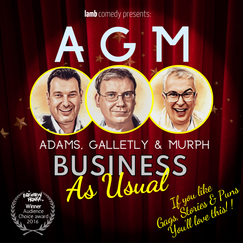 Lamb Comedy Presents: AGM - Business As Usual @ The Actors Pub ...